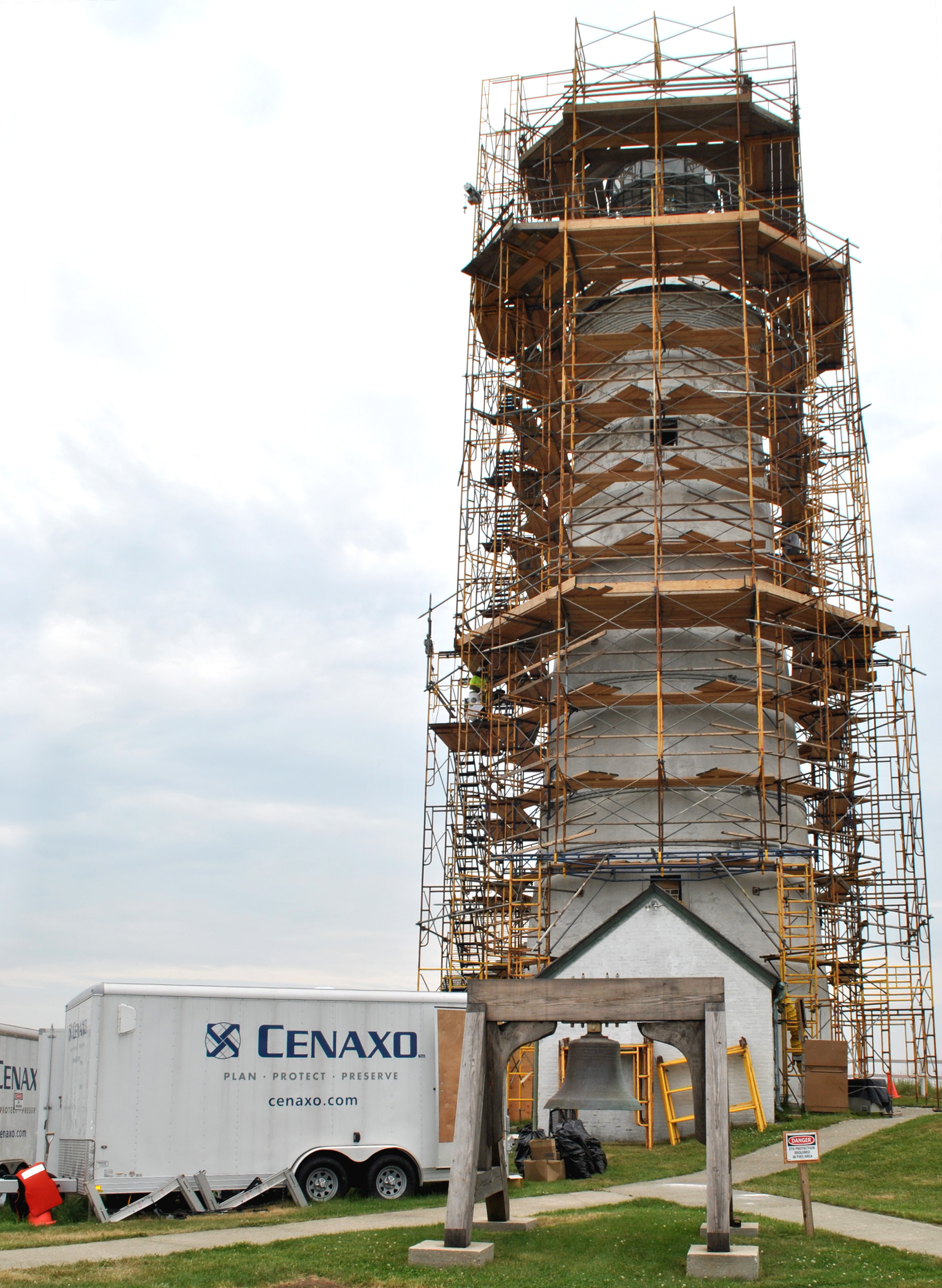 National landmark – Boston Light gets a facelift